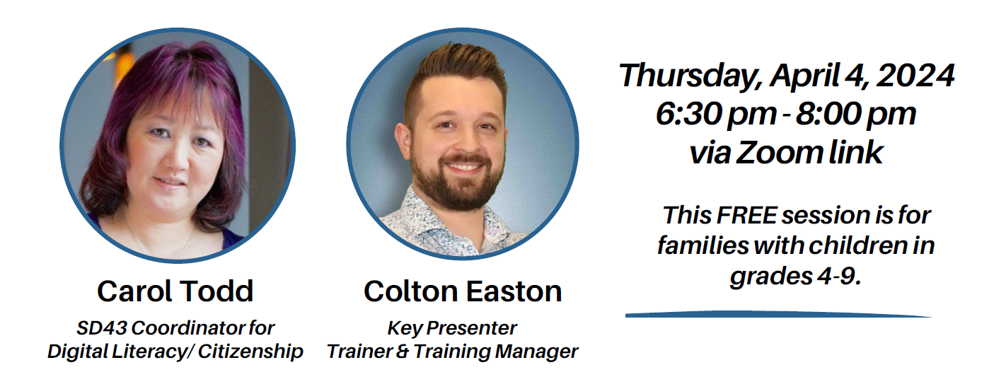 SD43 Family and Community Learning Series - School District No. 43 ...