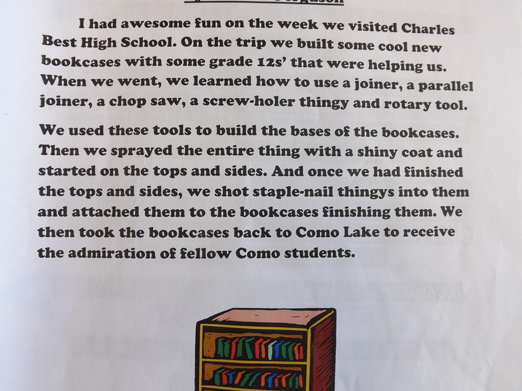 Find Your Passion–Como Lake Middle - Bright Ideas Gallery - School ...