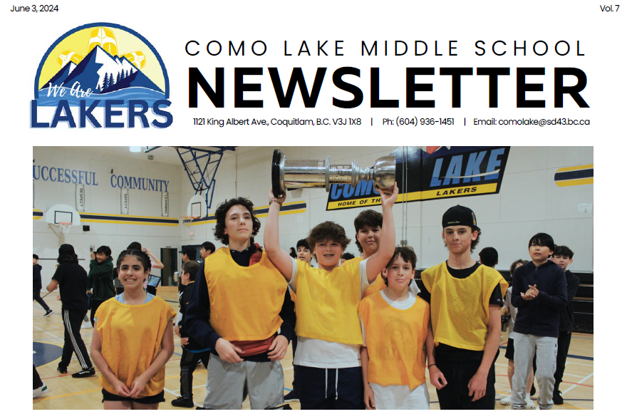 News Item - Como Lake Middle School