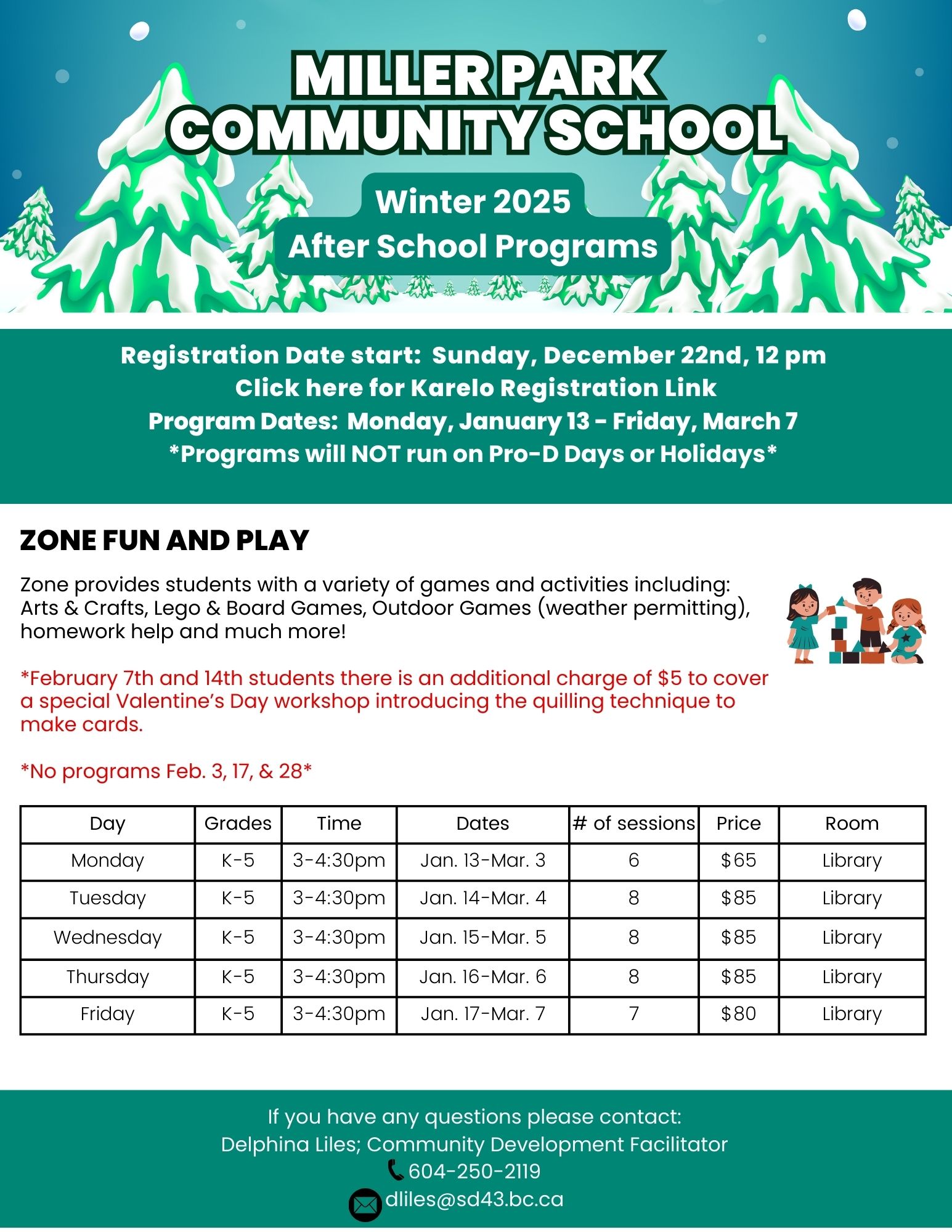 - Miller Park Community School